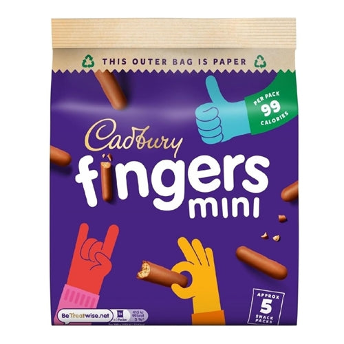 Cadbury Mini Fingers (96.5g) – Blackgold Foods
