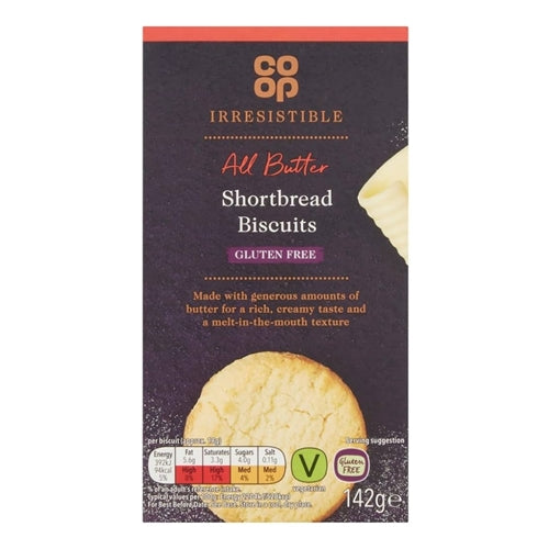 Co-op Irresistible All Butter Shortbread Rounds (180g) – Blackgold Foods