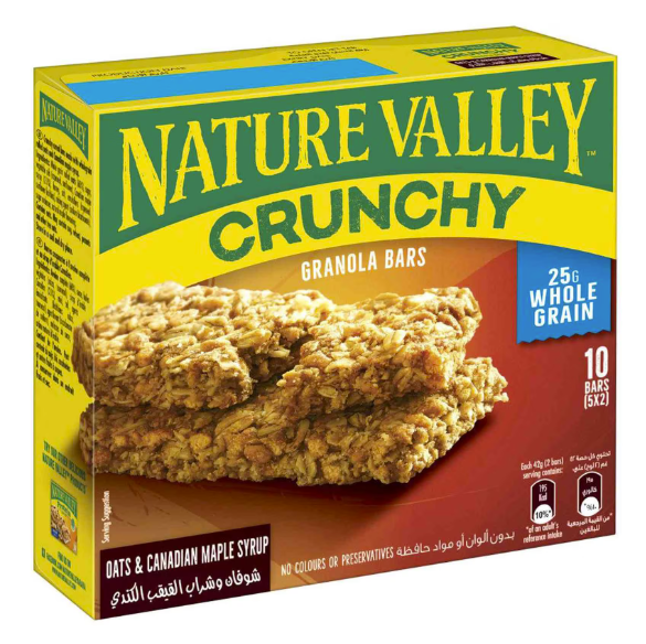 Nature Valley Canadian Maple Syrup Cereal Bar (210g) – Blackgold Foods