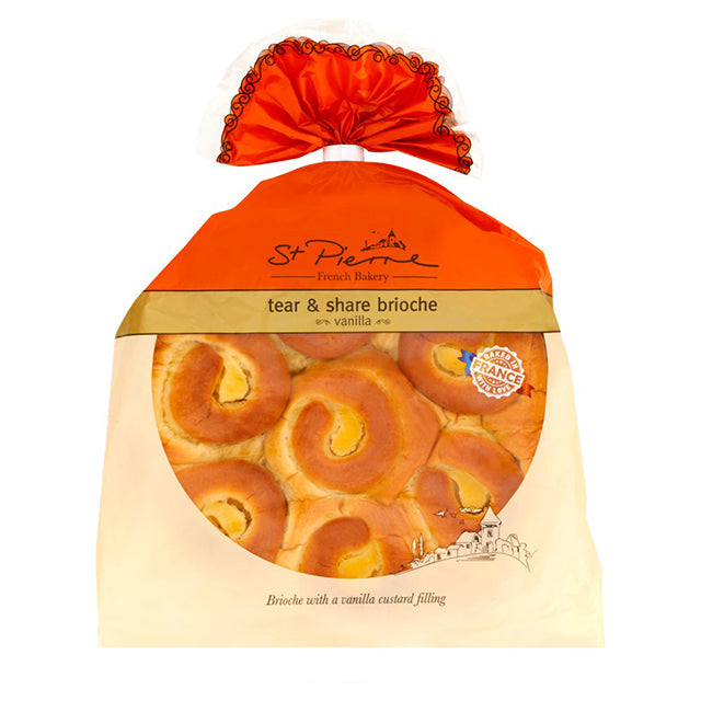 St. Pierre Vanilla Tear & Share Brioche (500g) – Blackgold Foods